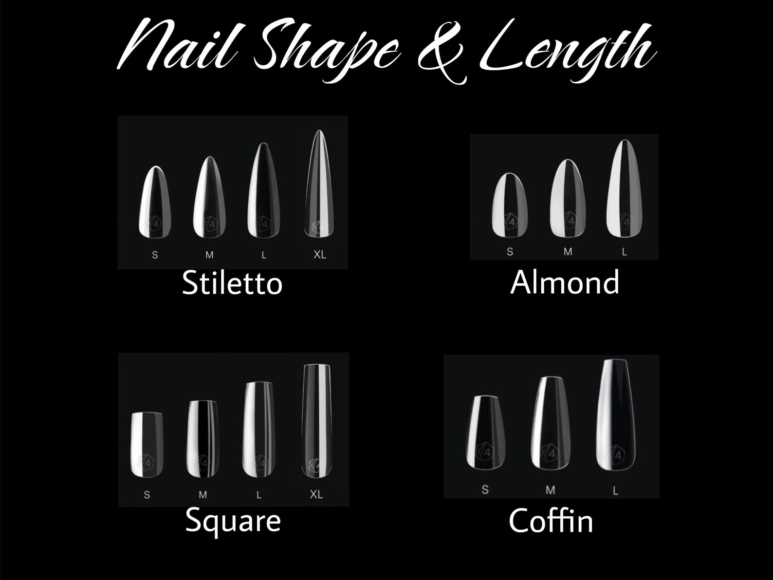 Dark Cross Nails Black French Tip Nails With Metal Cross Charms/ Goth ...