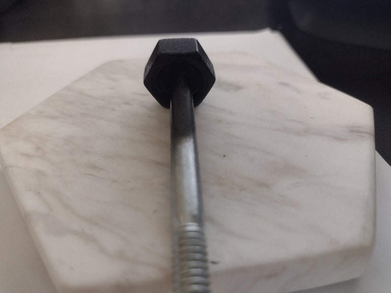 Handmade Rustic Decorative Hex Bolts Extra Large Head - Etsy