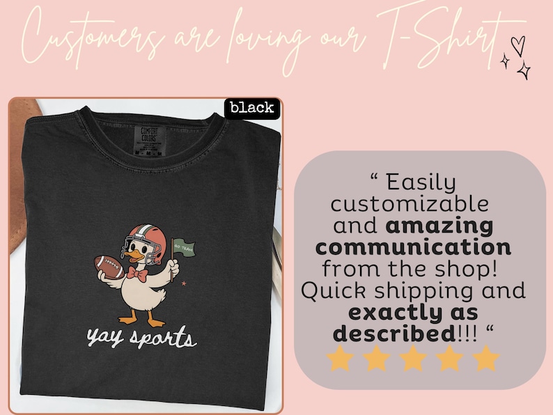 Comfort Colors® Yay Sports Shirt, Funny Go Team Tee, Sarcastic Football ...