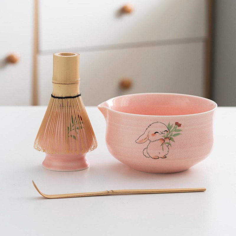 Japanese Rabbit Tea Set - Etsy