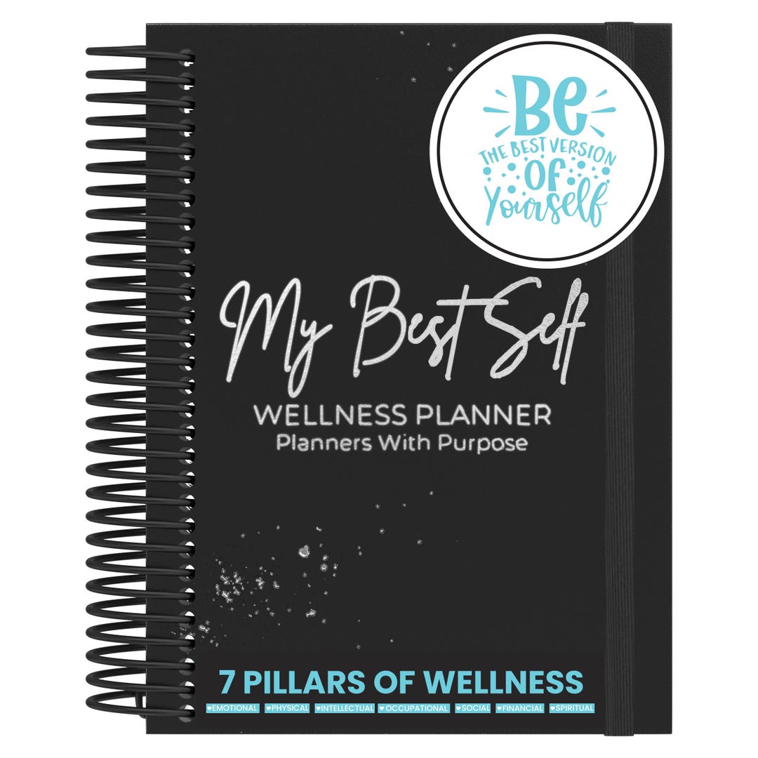 Wellness Journal: Daily Self-care & Mindfulness - 90-day Planner - Etsy