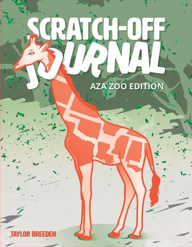 Scratch off Journals: AZA Zoo Edition - Etsy