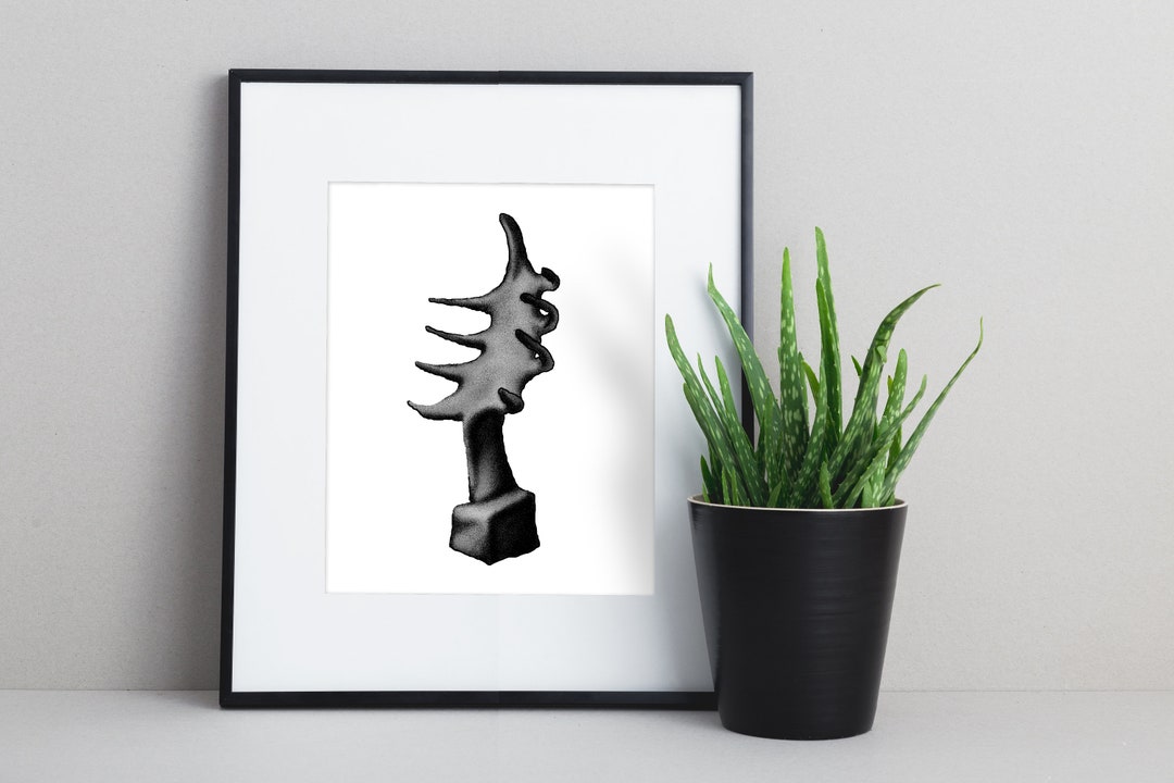 Beetlejuice Delia Deetz Sculpture Inspired Art Print - Etsy