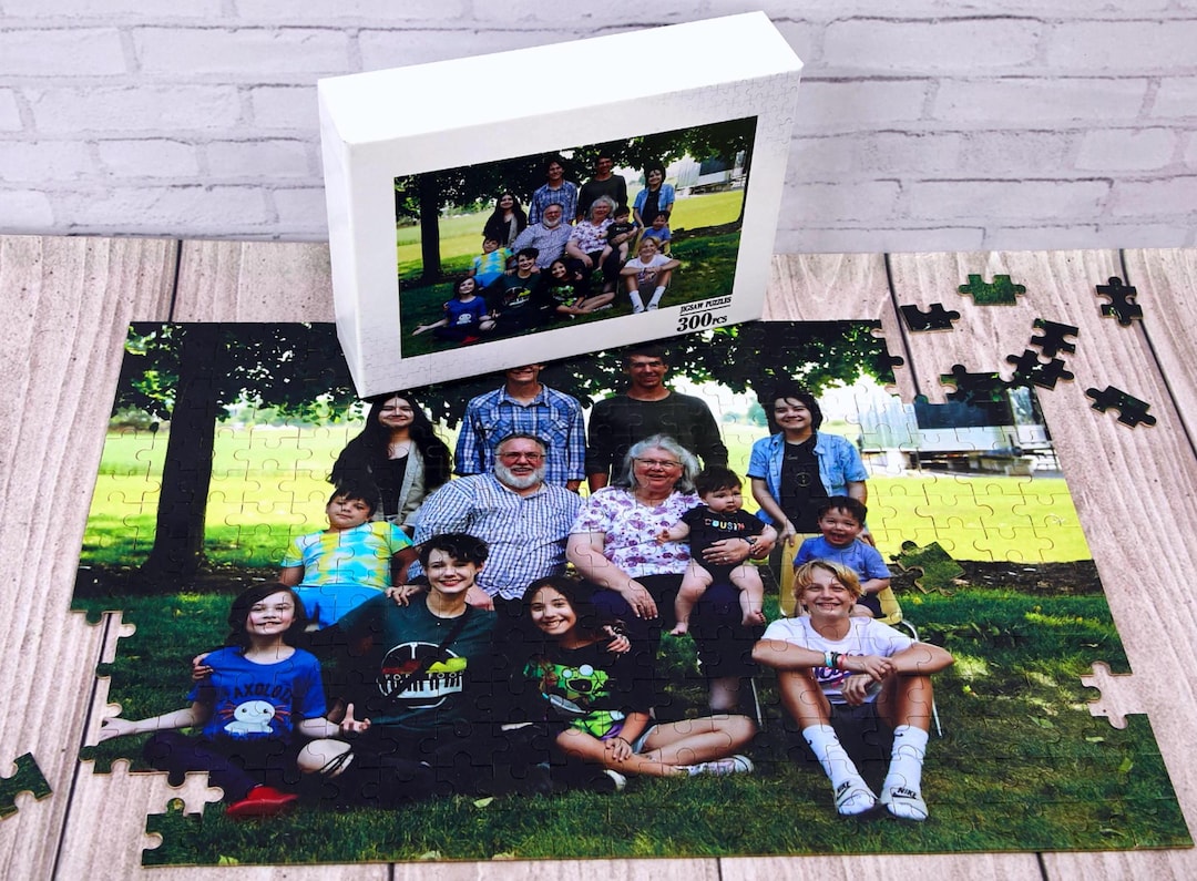 Personalized Photo Puzzle, Custom Jigsaw Puzzle, Create Your Own Custom ...