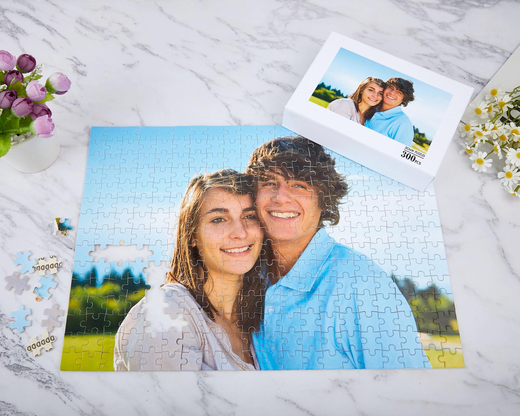 Personalized Wooden Puzzle for Couple,custom Puzzle From Photo,jigsaw ...
