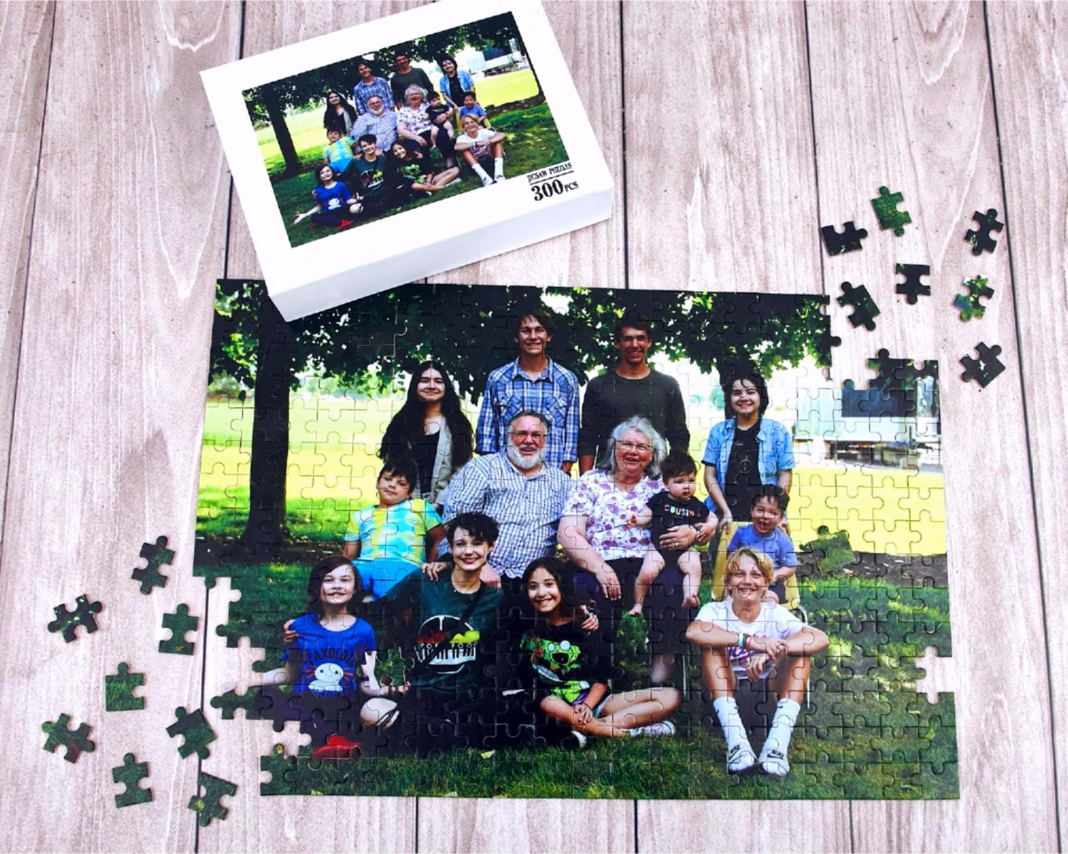 Custom Puzzle From Family Photo, Personalized Puzzle From Your Own ...