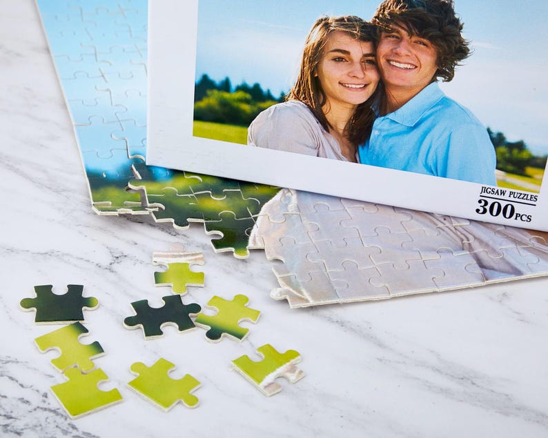 Personalized Wooden Puzzle for Couple,custom Puzzle From Photo,jigsaw ...