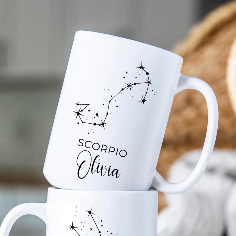 Scorpio Mug - Etsy
