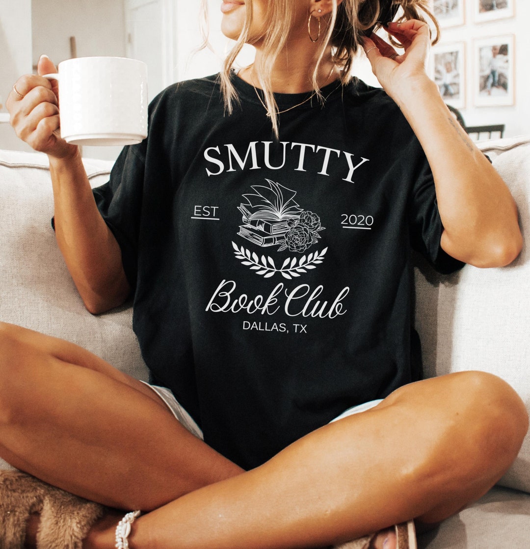 Club de lecture Smut Lovers, chemise Smut Books épicée, chemise de ...