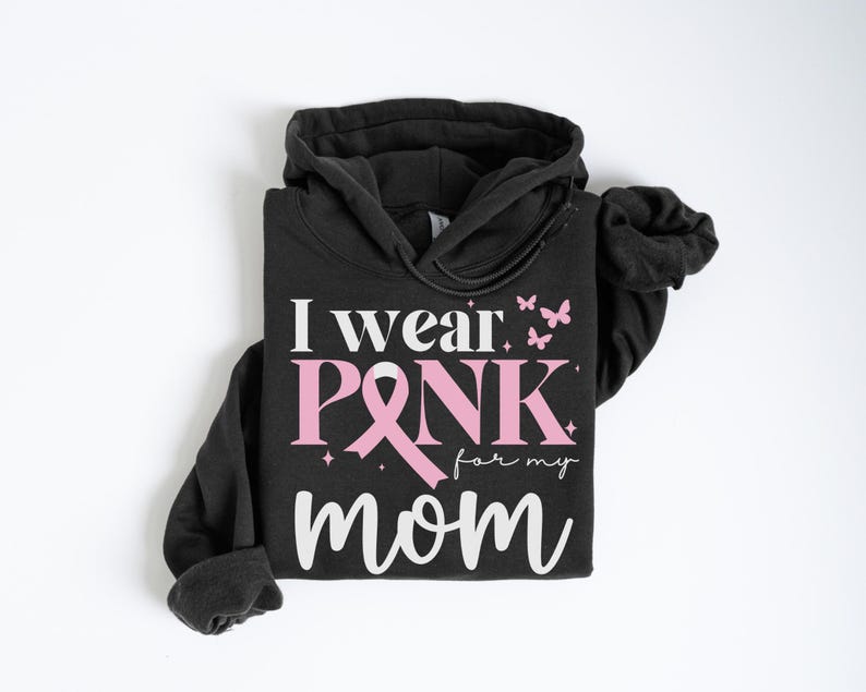 Custom I Wear Pink Shirt, Breast Cancer Awareness Tee, Personalized ...
