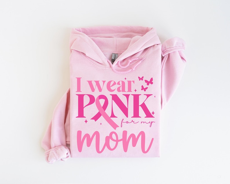 Custom I Wear Pink Shirt, Breast Cancer Awareness Tee, Personalized ...