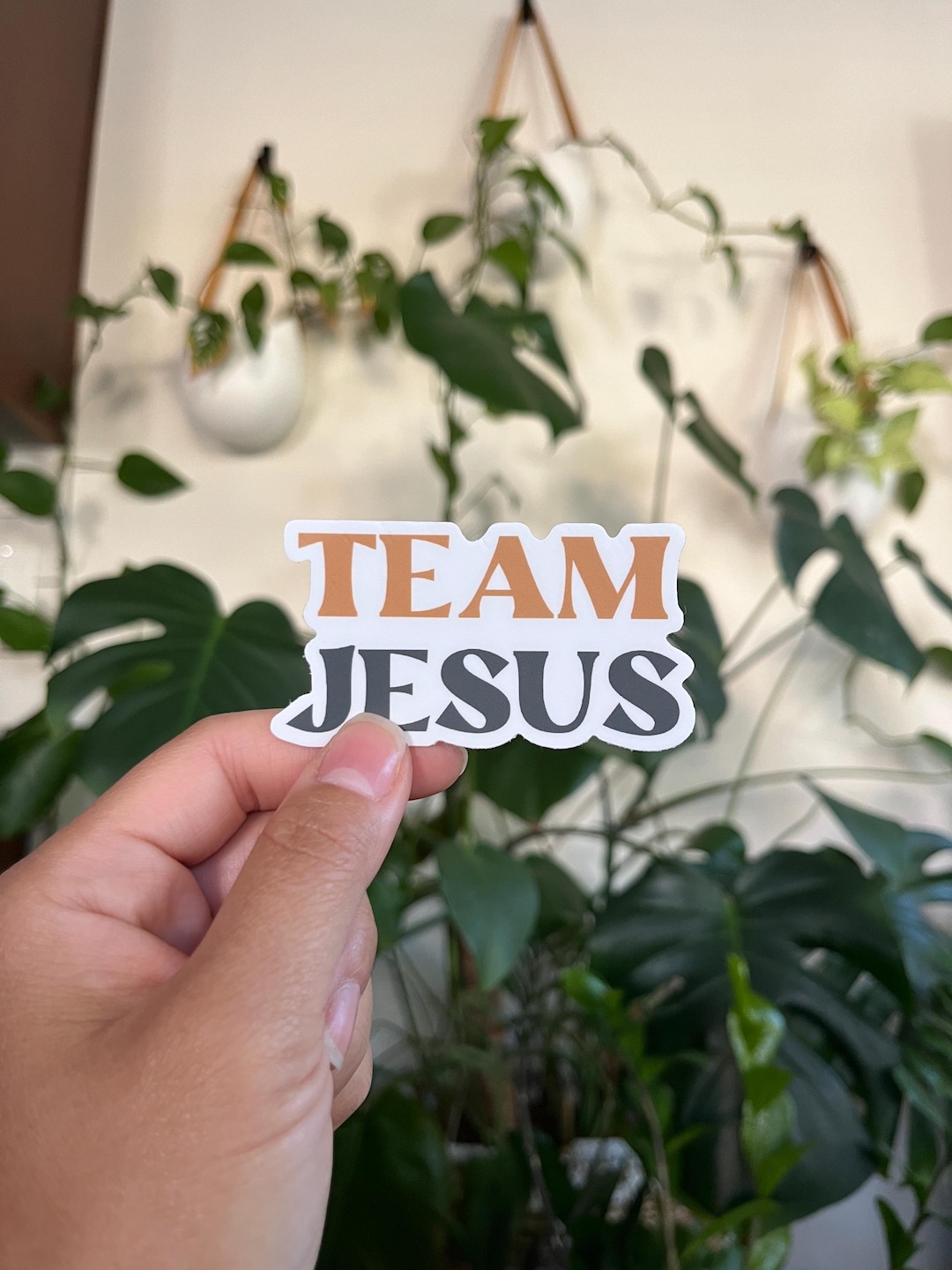 Team Jesus Sticker Jesus Stickers Bible Stickers Christian Stickers ...