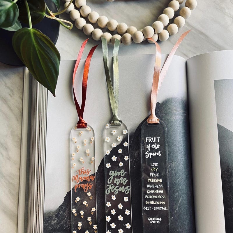 Christian Bookmarks - Etsy
