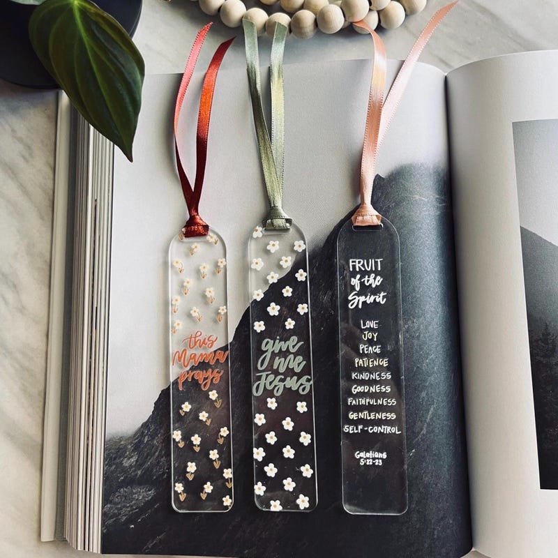 Christian Bookmarks - Etsy