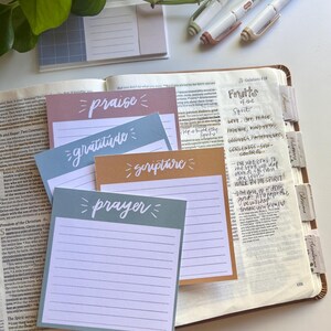 Bible Journaling Card Set Prayer Cards Christian Stickers Prayer Boards ...