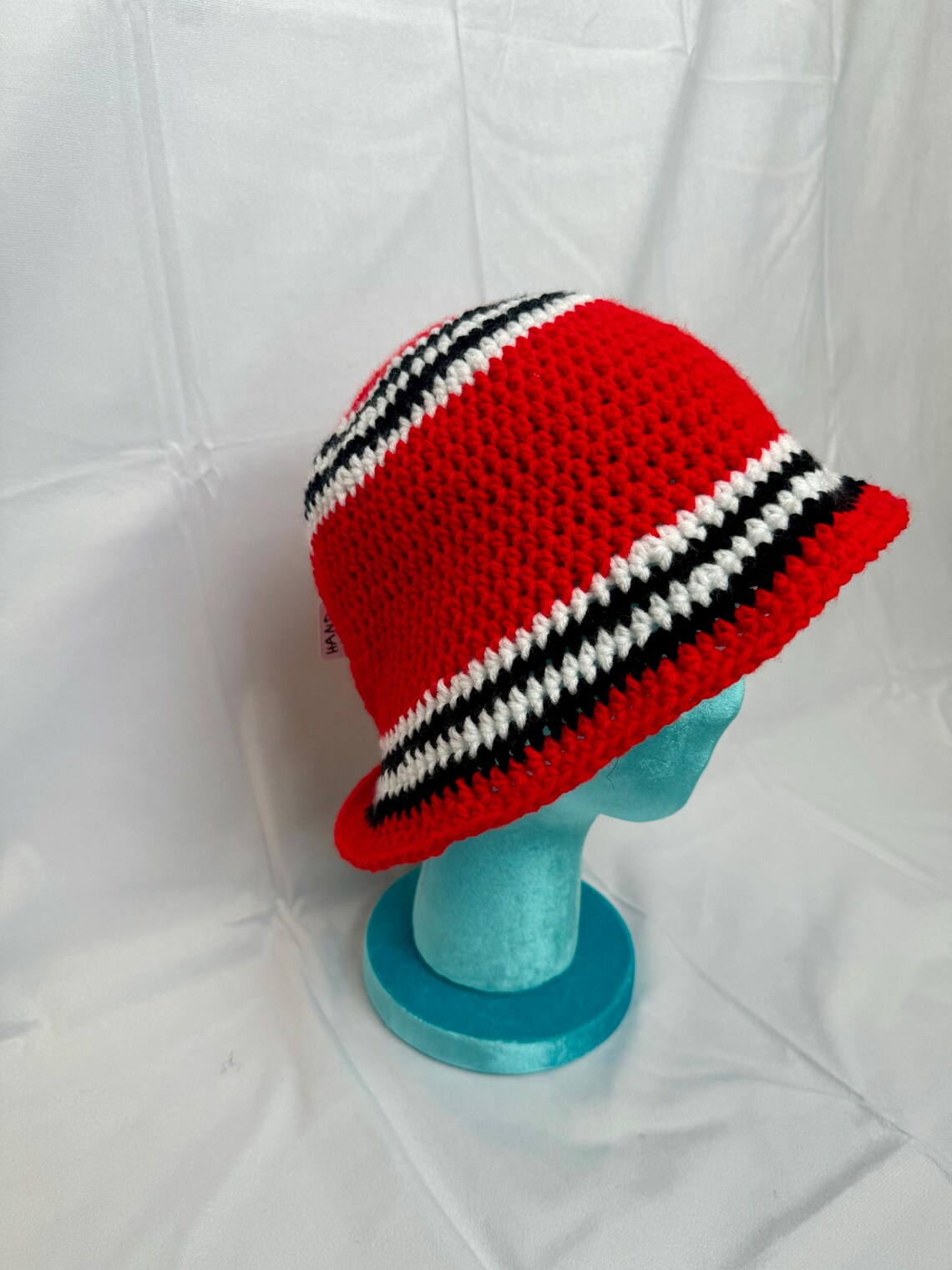 Striped Bucket Hat - Custom - Crochet - Etsy