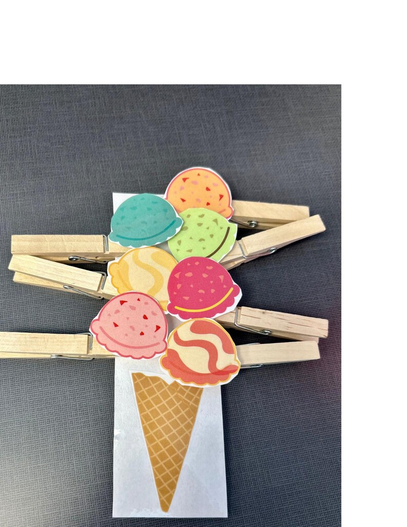 Visual Perceptual Skills Ice Cream Cone Assembly Activity Fun ...