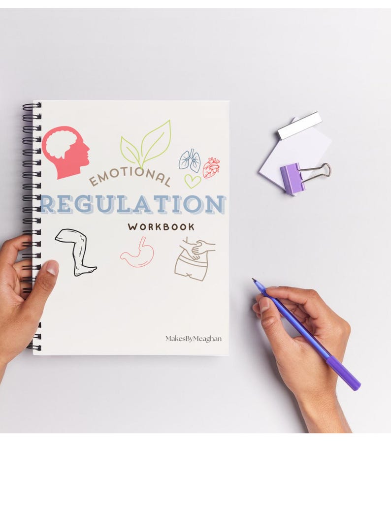 Emotional Regulation & Coping Skills Workbook for Children and Teens ...