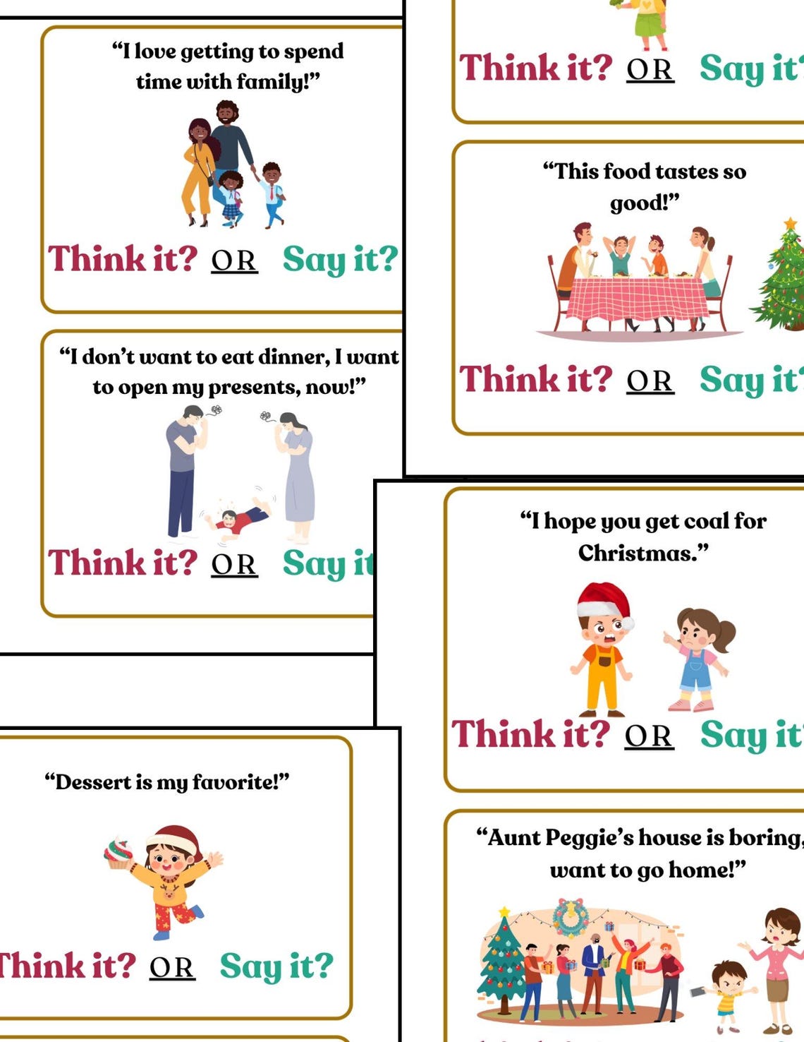 Christmas Emotional Regulation & Social Skills Activities | Holiday ...