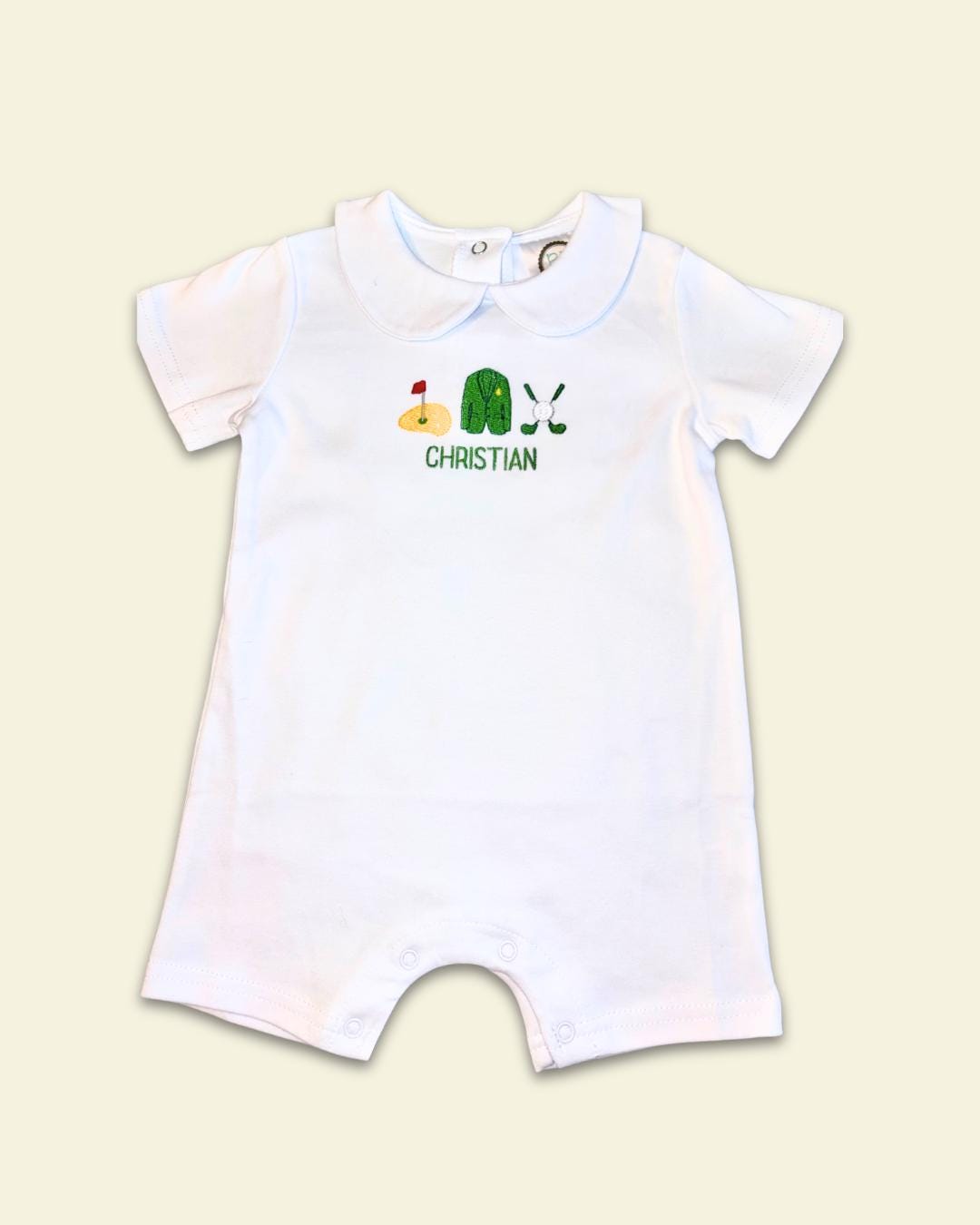 Golf 1st Birthday Short Sleeve | Boys Sun Bubble Suit | Personalized ...