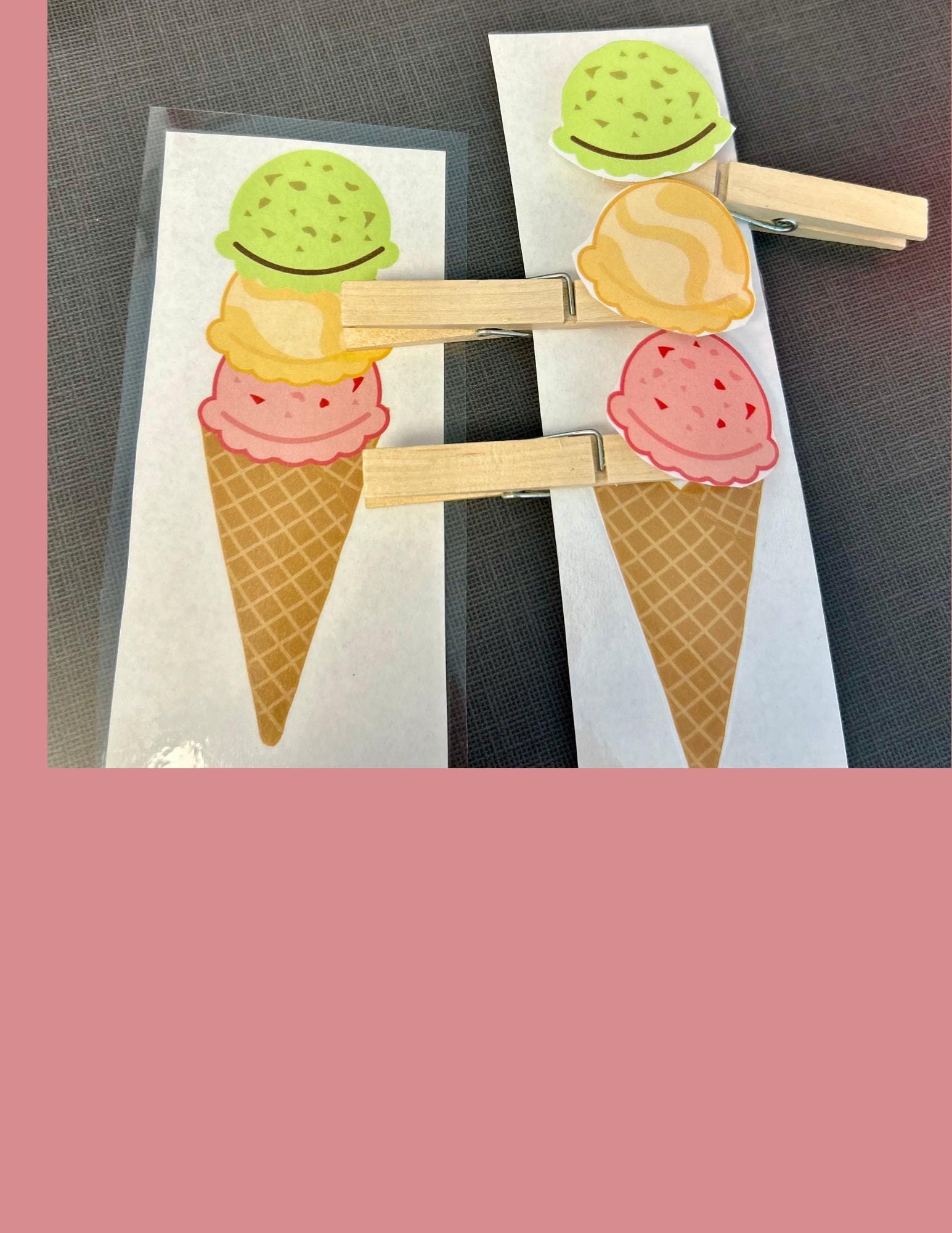 Visual Perceptual Skills Ice Cream Cone Assembly Activity Fun ...