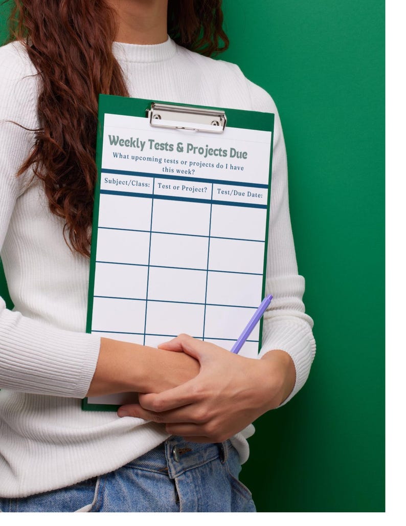 Independent Kids and Teens After School Checklist: Boost Executive ...