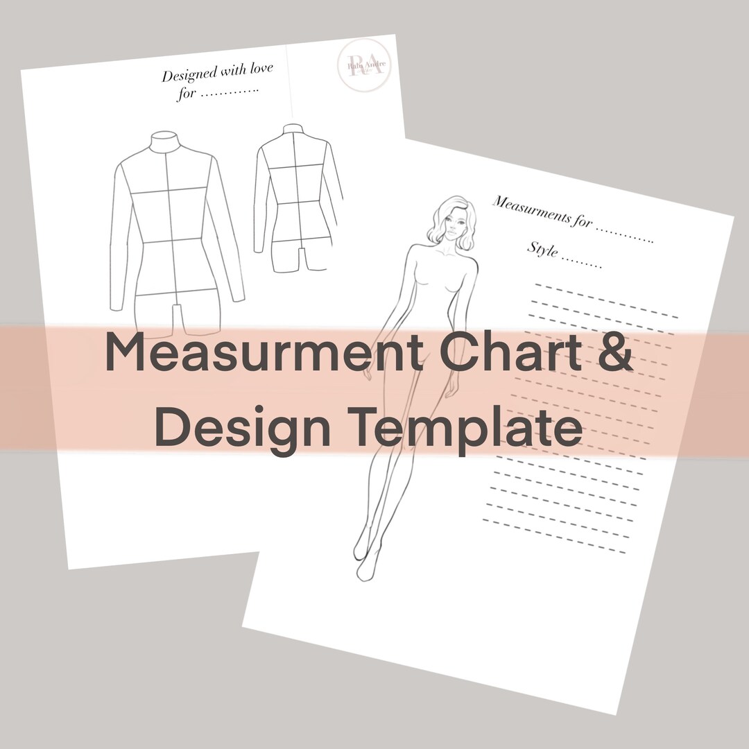 Design and Measurement Templates for Fashion Designers and Sewers ...