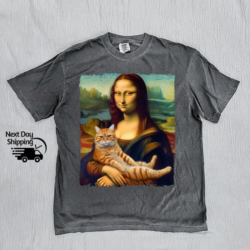 Womens Mona Lisa Tee Shirts - Etsy