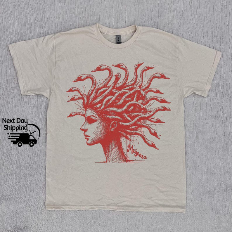 Retro Medusa Goose Head 90s Shirt, Vintage Medusa T-shirt, Vintage ...