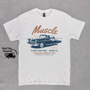 Vintage Car Shirt, Retro Original Hot Rod Car T-shirt, Vintage Washed ...