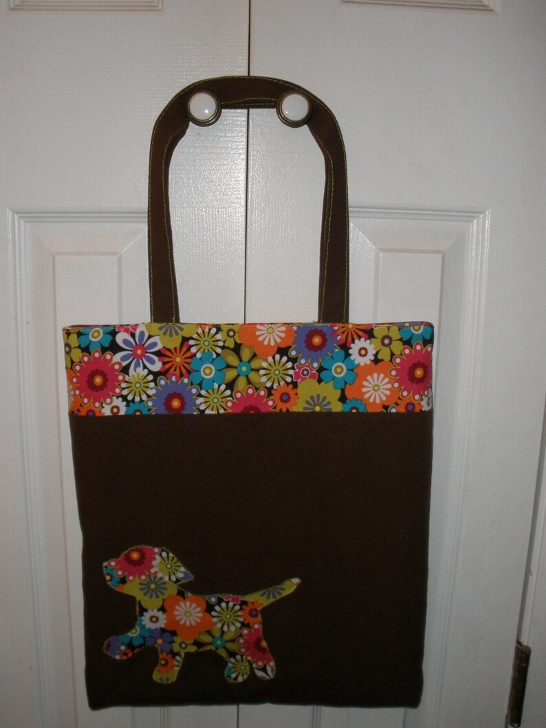 That's A Stitch Lauren Tote Bag With Applique PDF Pattern Ncludes ...