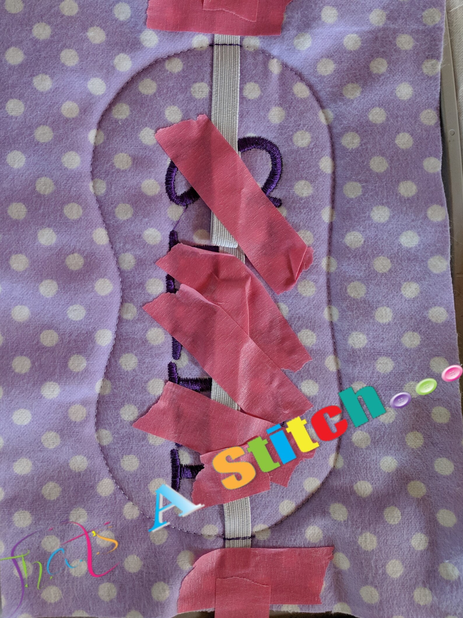 Machine Embroidery Designs in the Hoop Sleep Mask Eye Mask Sleepover ...