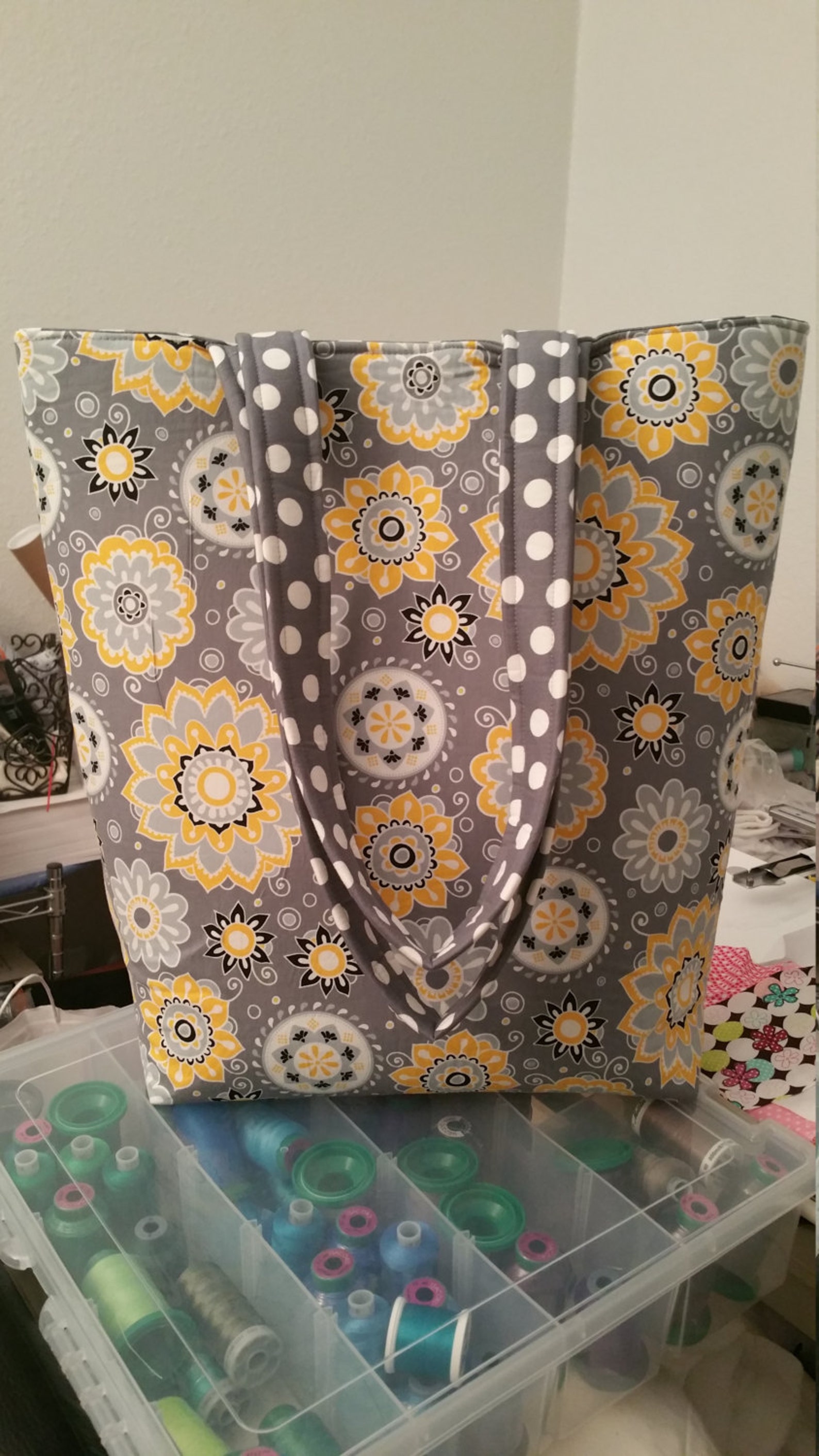Tote Bag, Grocery/market Bag PDF Pattern -super Easy-great for Beginner ...