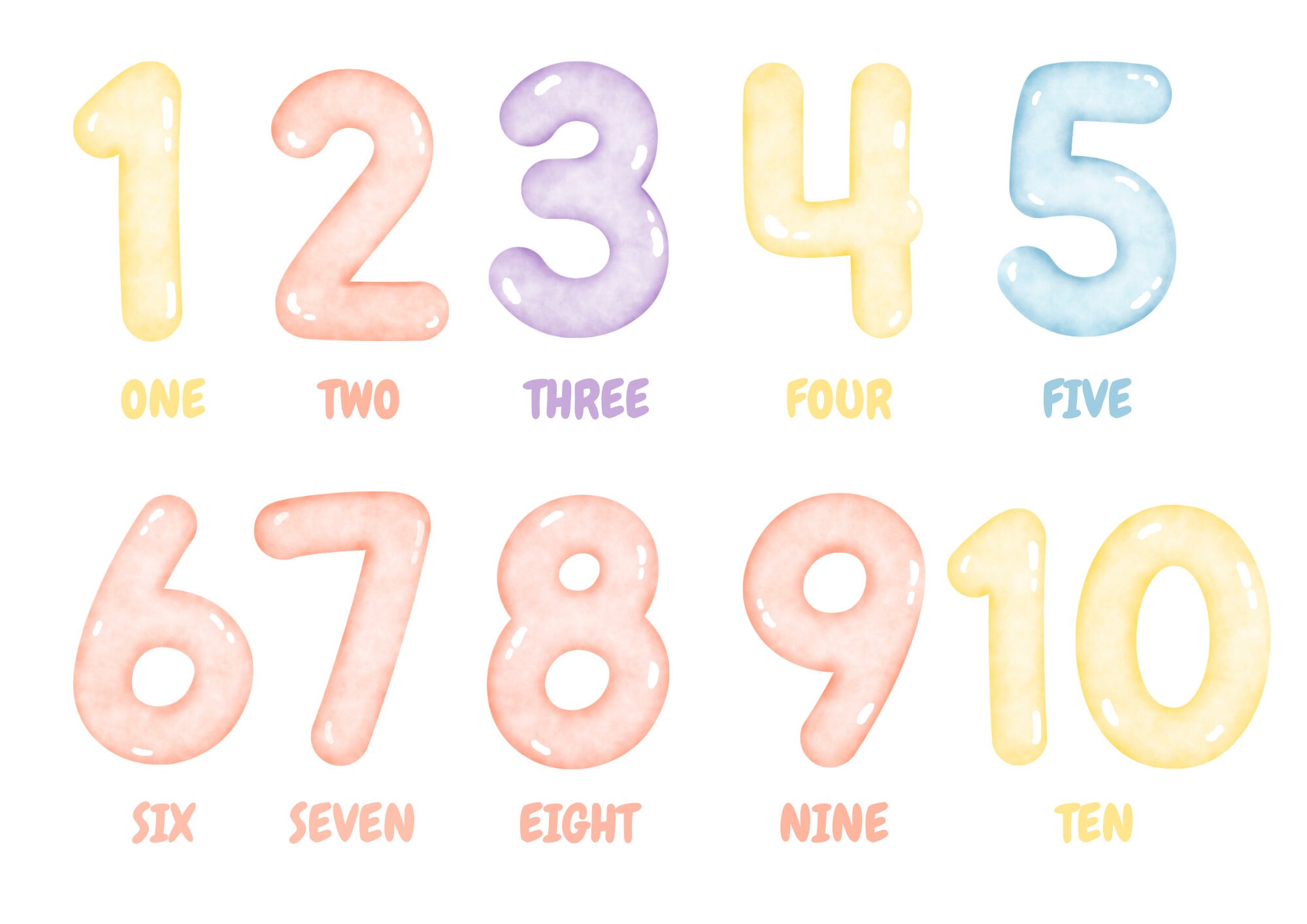 1-10 Number Flash Cards || Mini Bundle || Flash Cards || Tracing ...