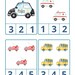 TRANSPORT Vehicles Count and Clip Cards for Kids || Numbers 1-10 || Printable Activities for ...