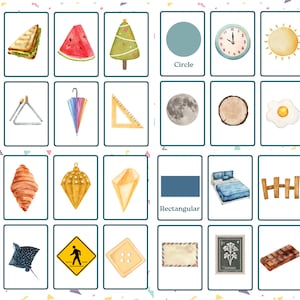 SHAPES Sorting Cards || Preschool Sorting Cards || Toddler's Sorting ...