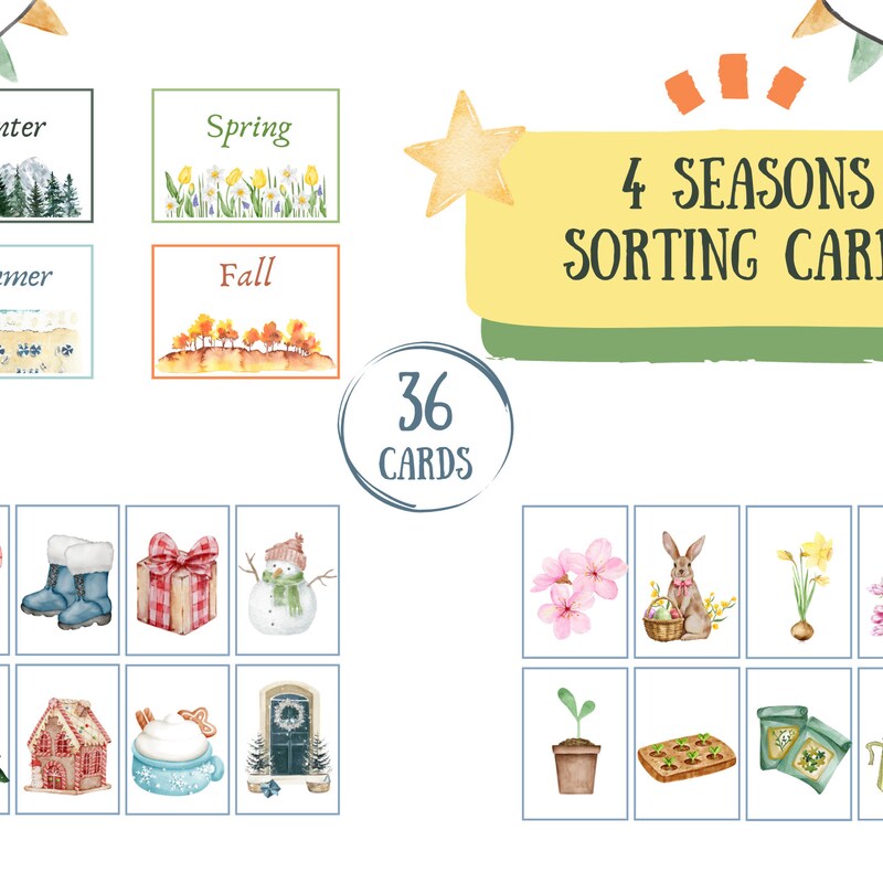 Flashcards - Etsy