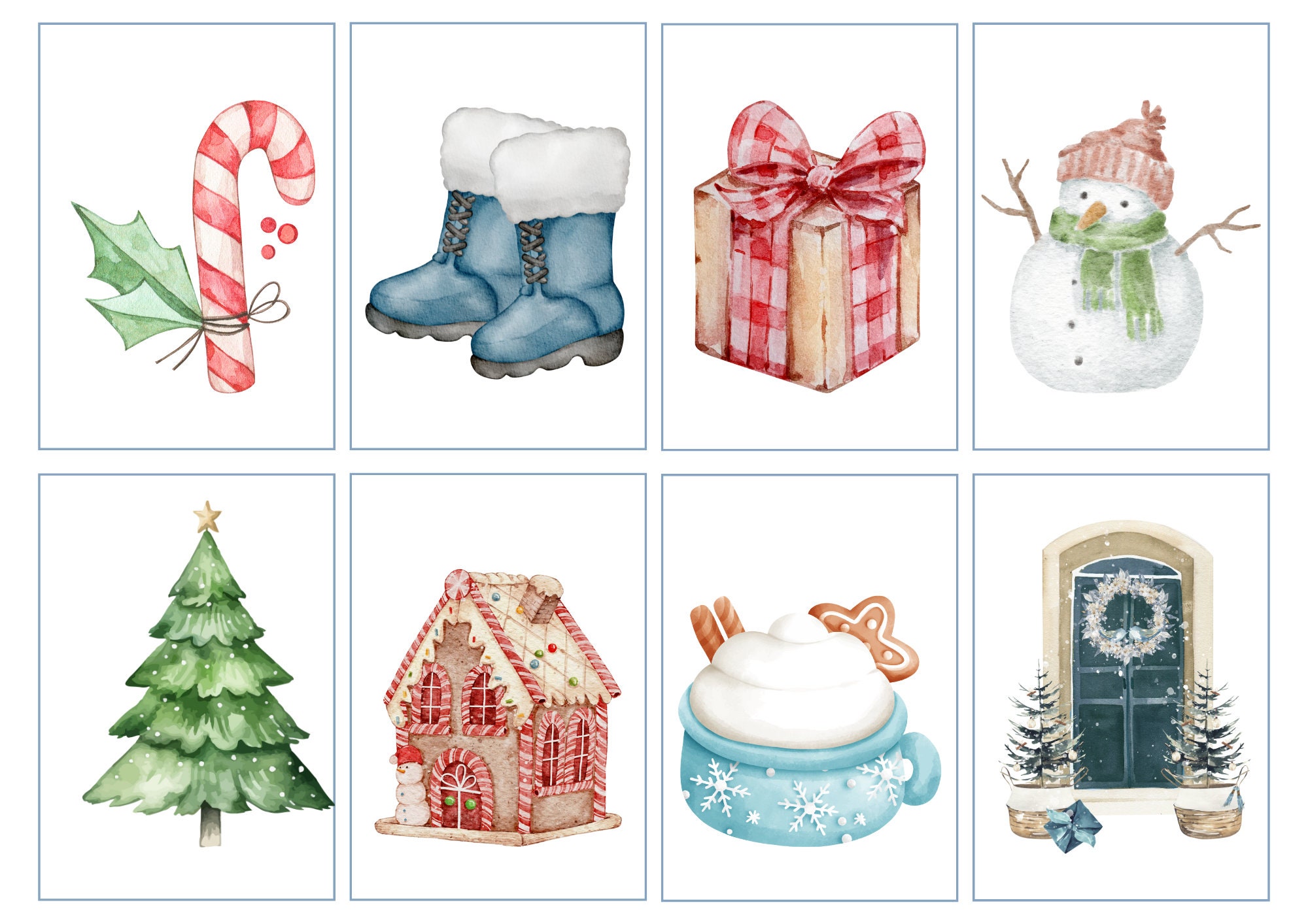 4 SEASONS Sorting Cards for Kids || Flashcards for Children ...