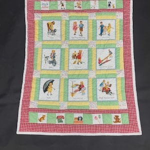 Handmade Dick and Jane Quilt Using Fabric From the 1920’s to 1960’s - Etsy
