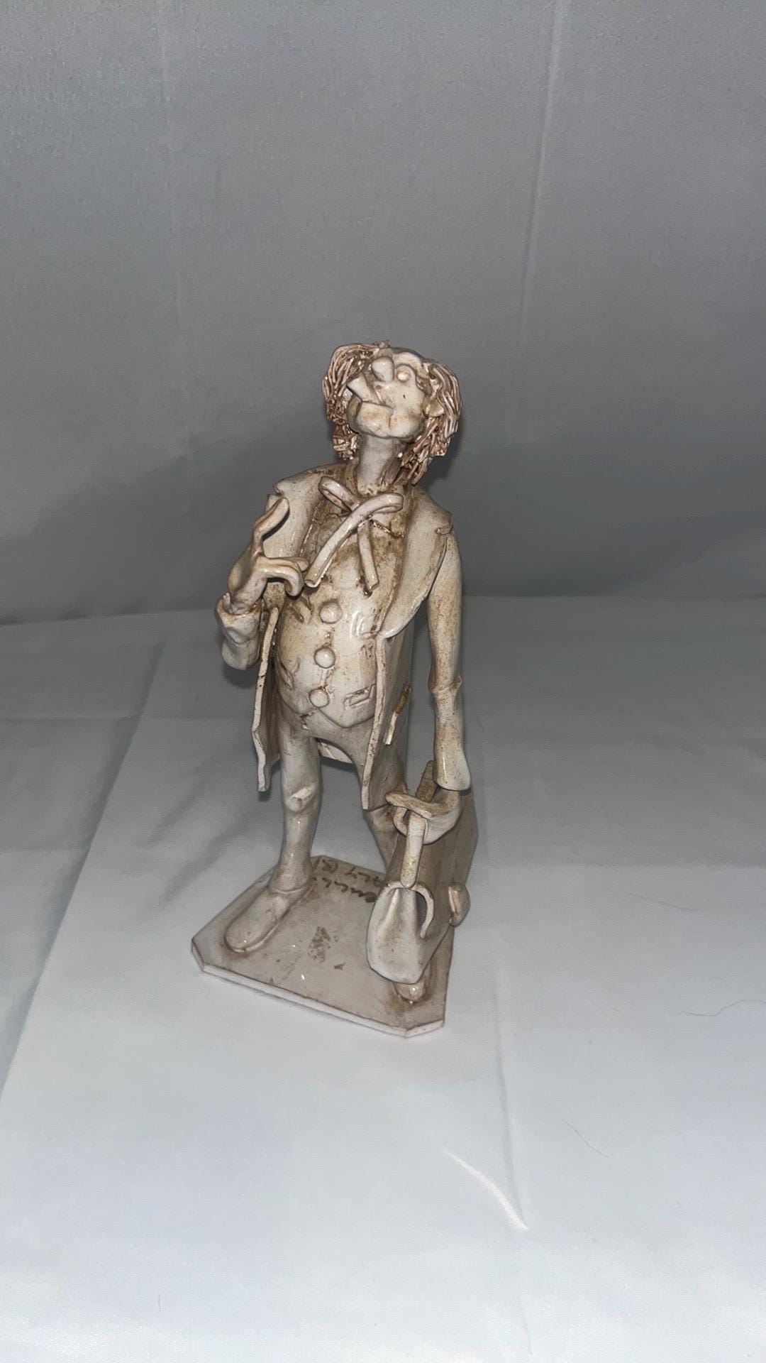 Rare Collectible Sculpture by Dino Bencini Porcelain Man--italy Vintage ...