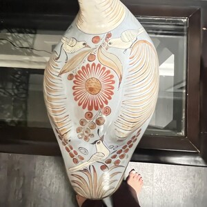 Large Vintage Tonala Mexican Duck Made in Mexico Hand Crafted & Painted ...