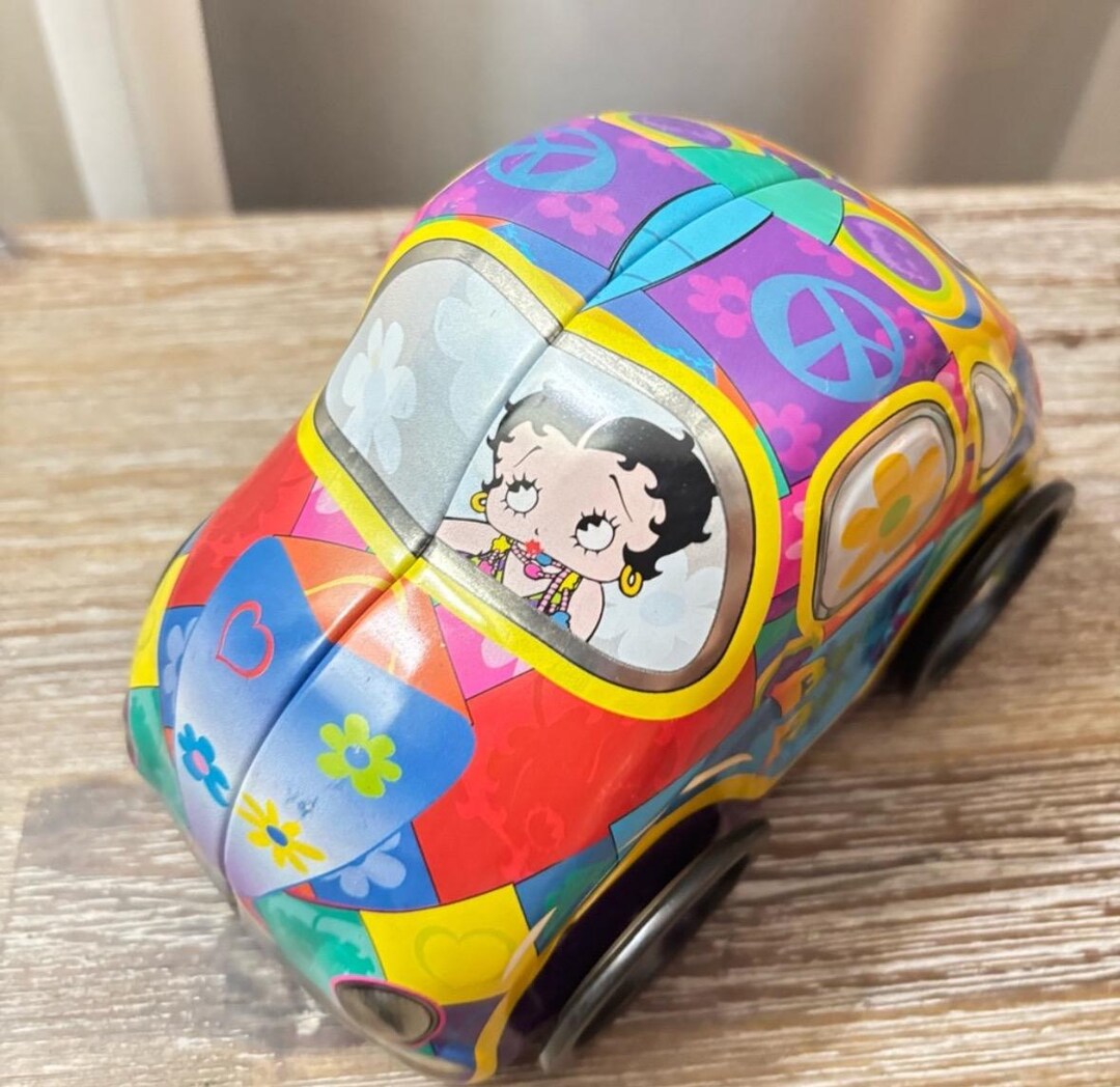 Betty Boop Volkswagen Bug Beetle Car Opens up Into Hidden Trinket Box ...