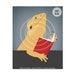 7RP Lizard Print Bearded Dragon Drinking Coffee and Eating Croissant ...