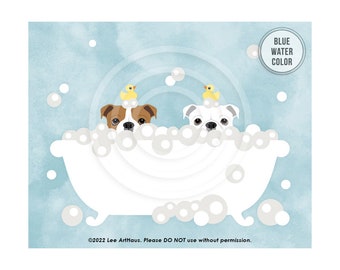 Bathroom Sign Dog - Etsy