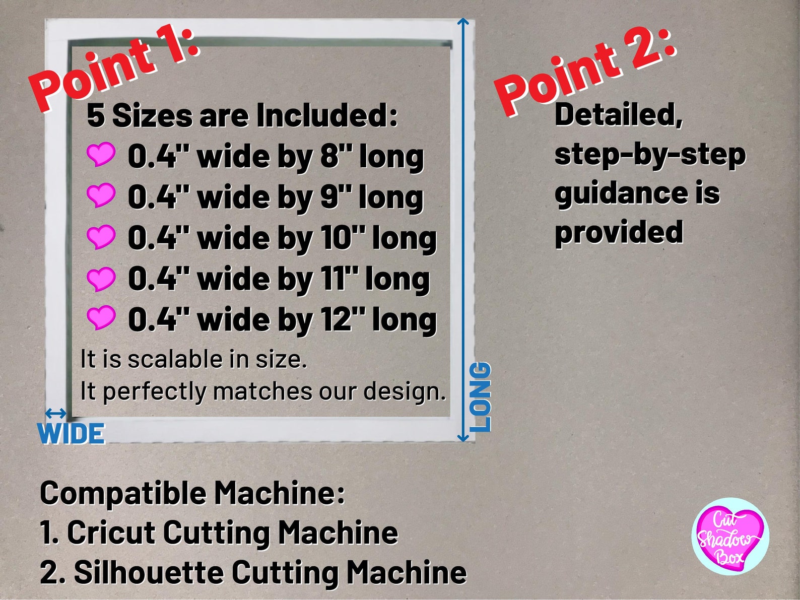 Flexi-spacers Template for Layered Shadow Box, Flexi Spacer Svg Cut ...