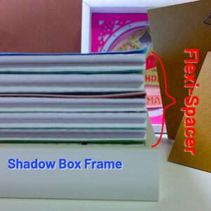 Flexi-spacers Template for Layered Shadow Box, Flexi Spacer Svg Cut ...