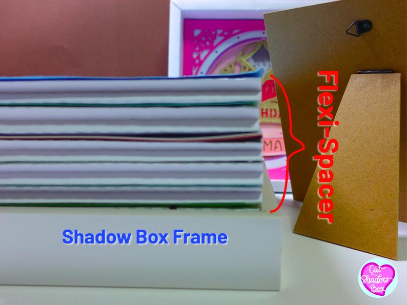 Flexi-spacers Template for Layered Shadow Box, Flexi Spacer Svg Cut ...