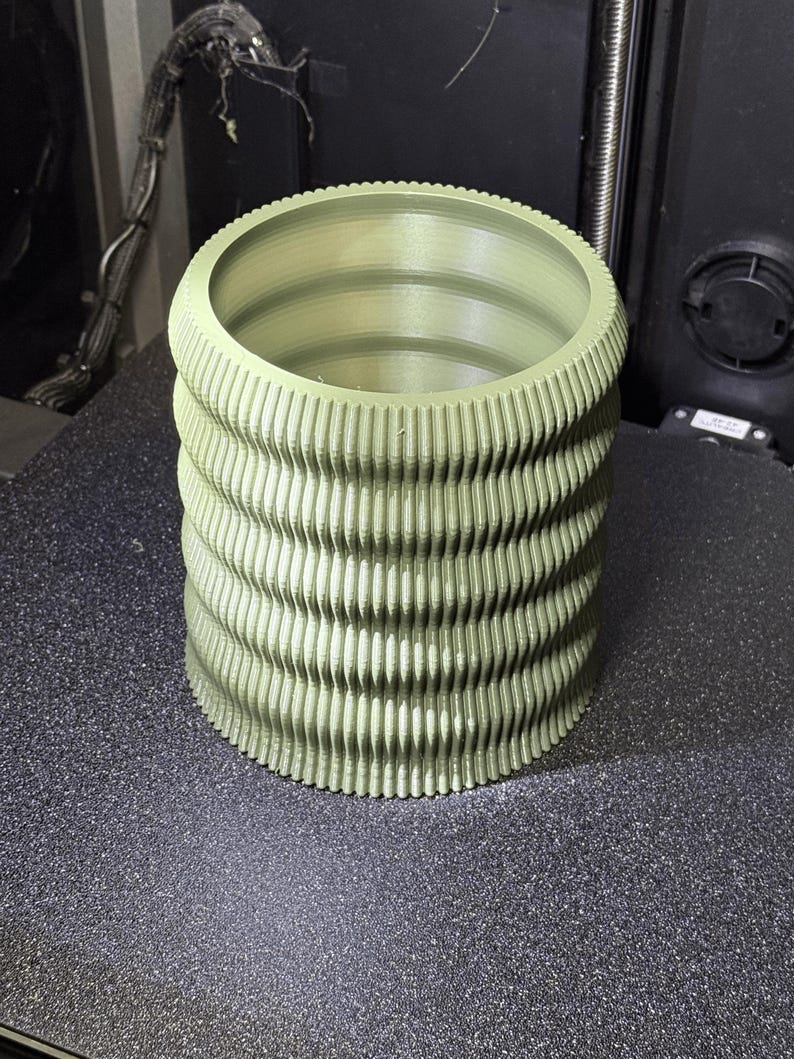 3D Printed Wavy Vase / Cup - Etsy