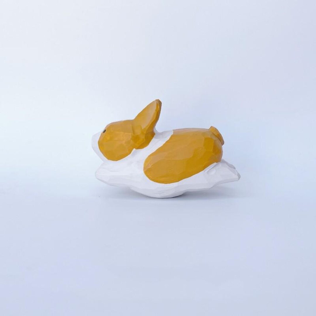 Hand-carved Wooden Corgi Ornament,desktop Decoration,gift to Bestie ...