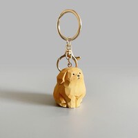 Wood Keychain - Etsy